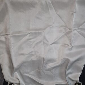 Tops | Satin Halter Chain Strap Top | Poshmark